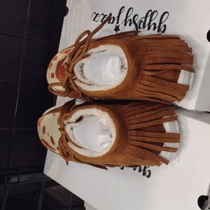 Gypsy Jazz | Shoes | Nwt Gypsy Jazz Mooma Fringe Moccasin Like Shoe ...